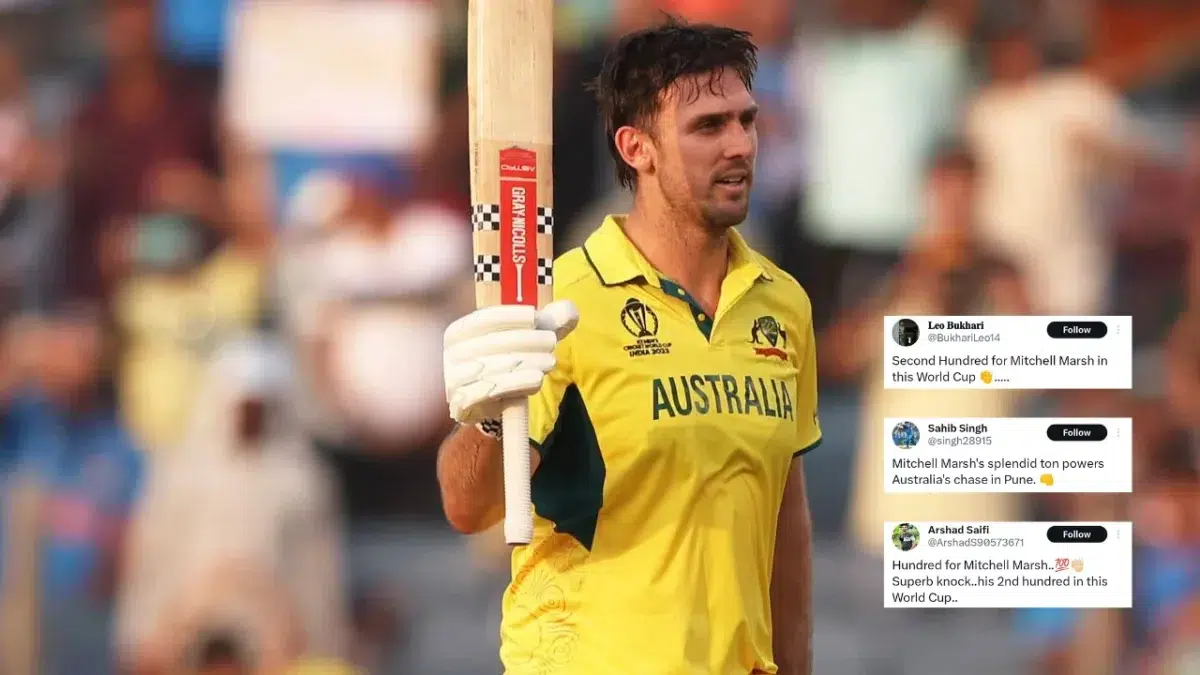 "He Looks Like Monster" - Twitter Reacts To Mitchell Marsh's Brutal Ton ...