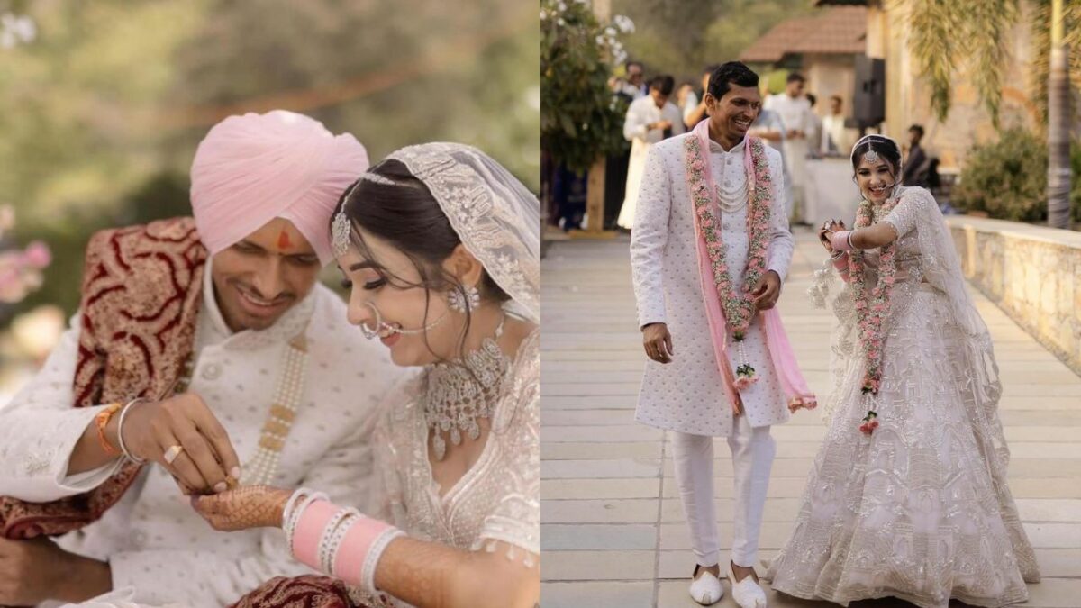 Navdeep Saini Ties Knot With His Girlfriend Swati Asthana