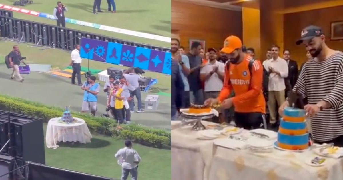 IND vs NED: Watch- Virat Kohli Celebrates 35th Birthday By Cutting Cake ...