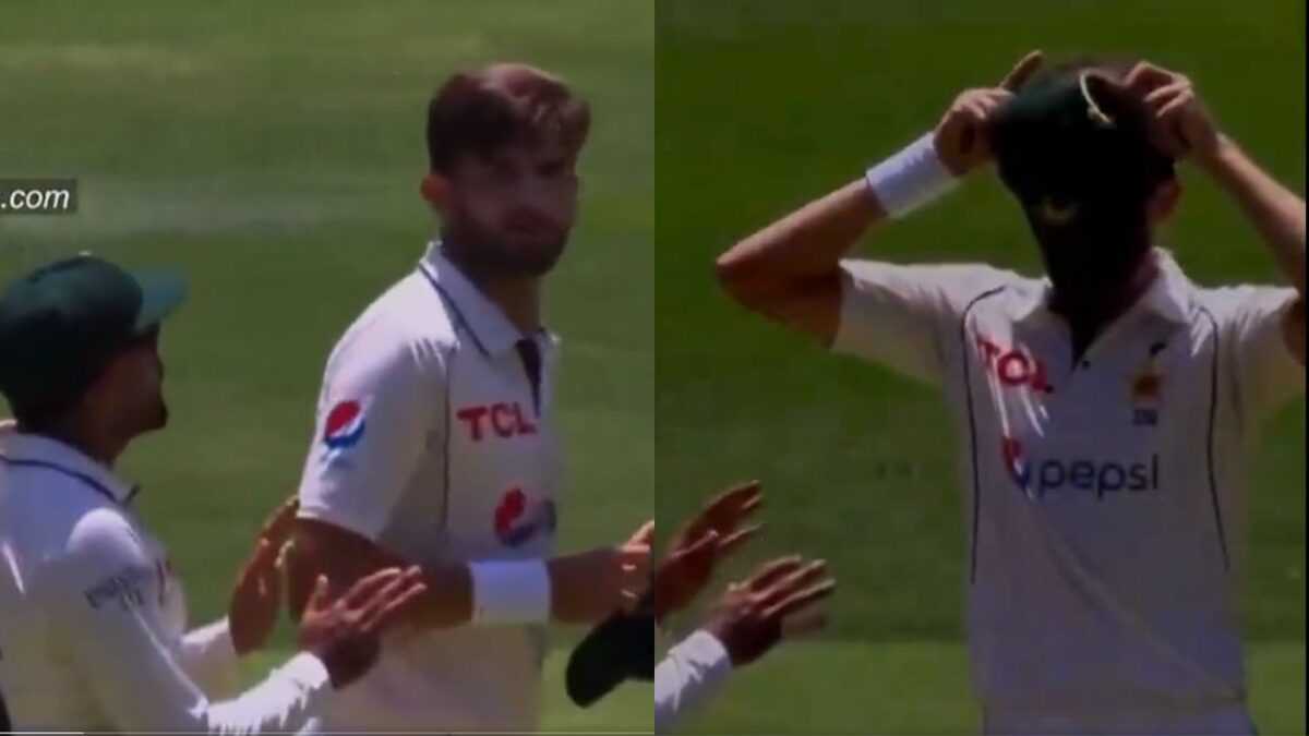Babar Azam Tries To Calm Down Shaheen Afridi After Tough Spell Against