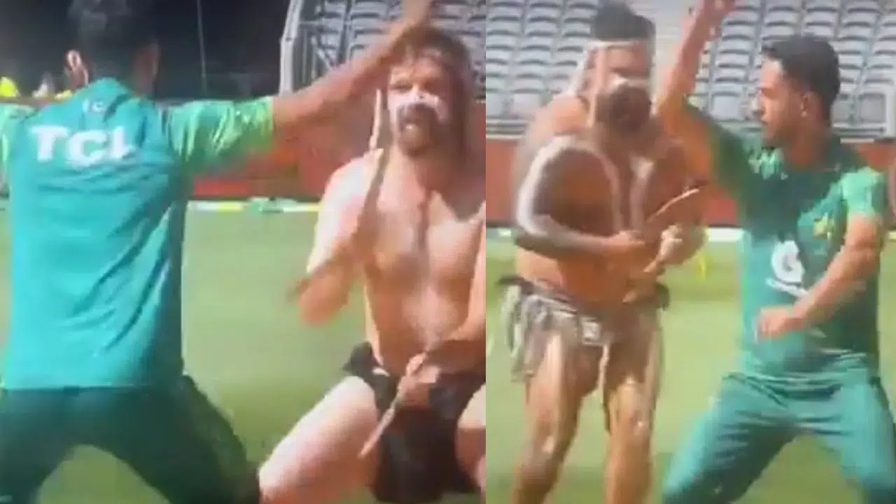 PAK vs AUS: Watch - Hasan Ali Hilariously Dances With Australian Dancers
