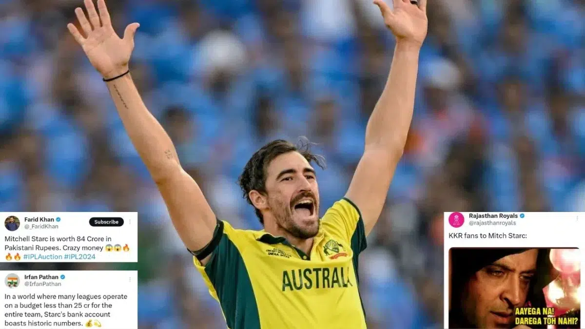 IPL 2024 Auction: "That's Ridiculous" - Twitter Erupts As Mitchell ...