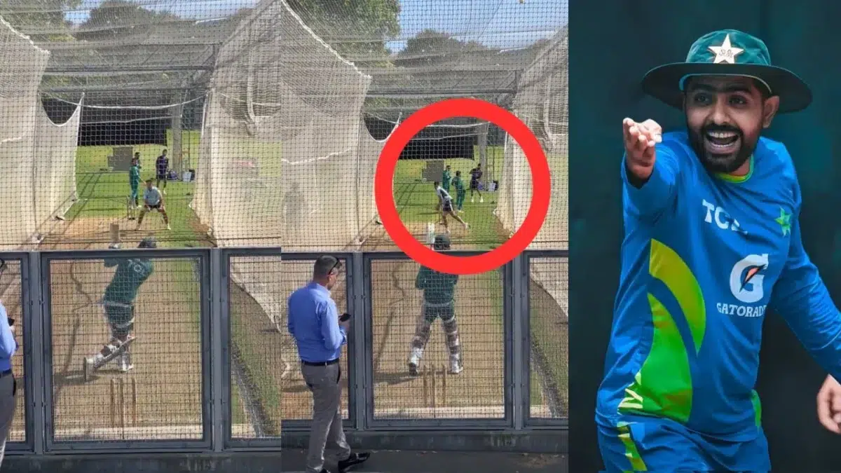 PAK vs NZ: Watch - Babar Azam Hits Saeed Ajmal In Nets; Video Goes Viral