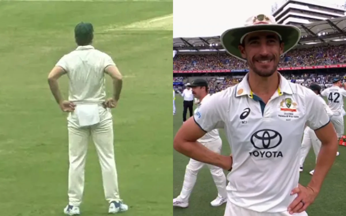 Watch: "Left it in washing machine" - Mitchell Starc gives bone-tickling reason for Mitchell ...