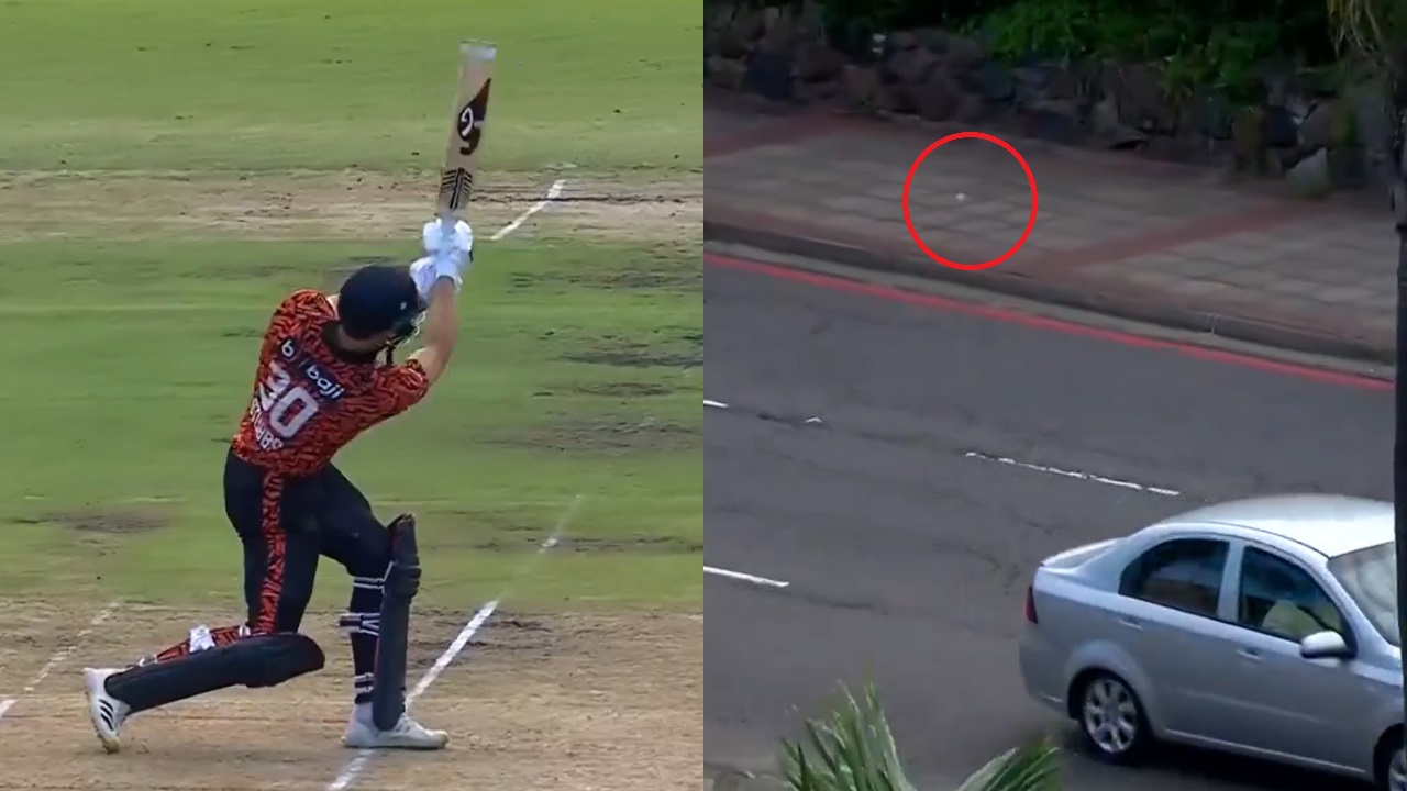 Watch: Tristan Stubbs Sends Sensational Six Outside Kingsmead, Durban ...