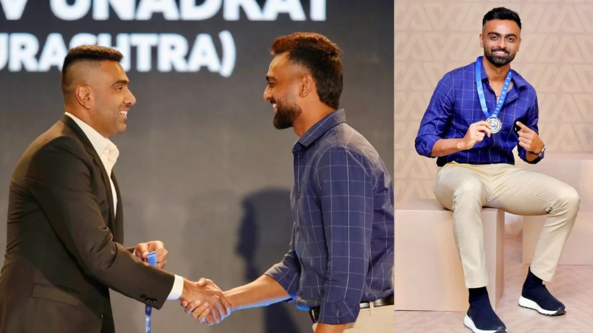 "I was livid with myself" - Jaydev Unadkat shares heartfelt post after winning Madhavrao Scindia ...