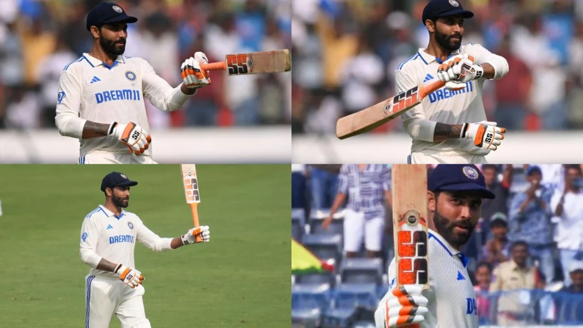 Watch: Ravindra Jadeja pulls off trademark sword celebration after ...