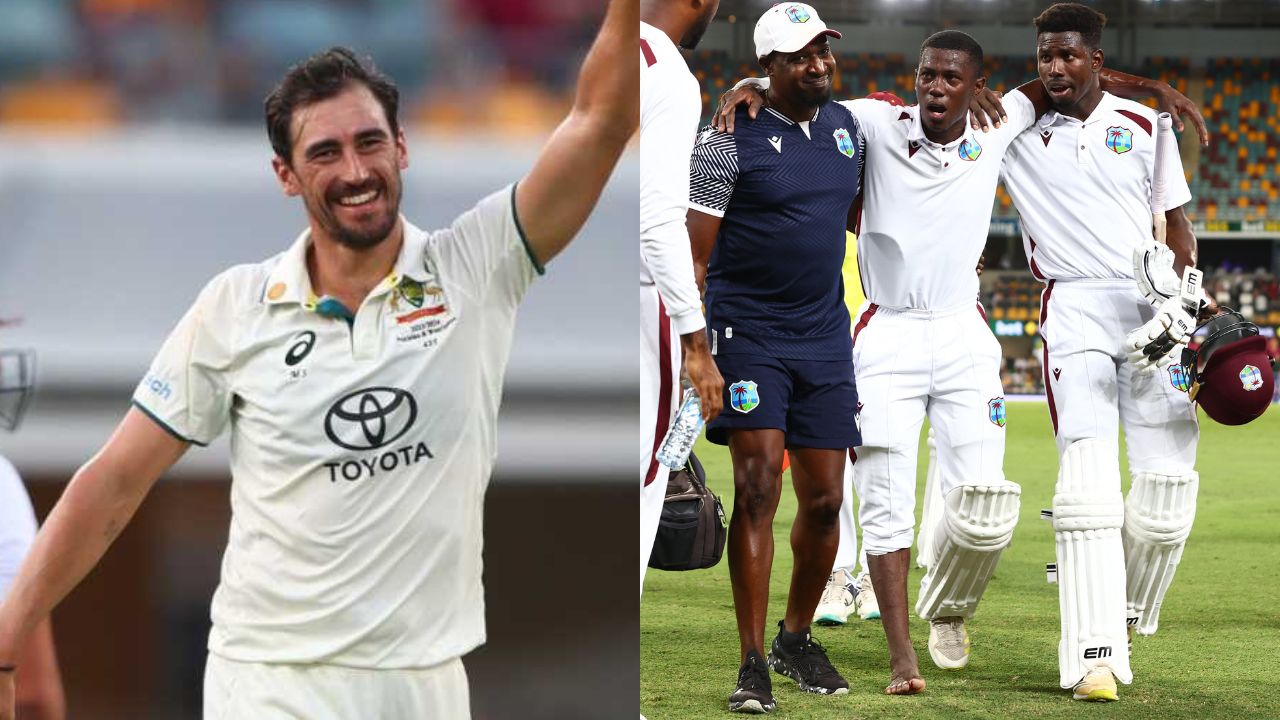 Mitchell Starc fractured Shamar Joseph’s toe with deadly yorker? CWI ...