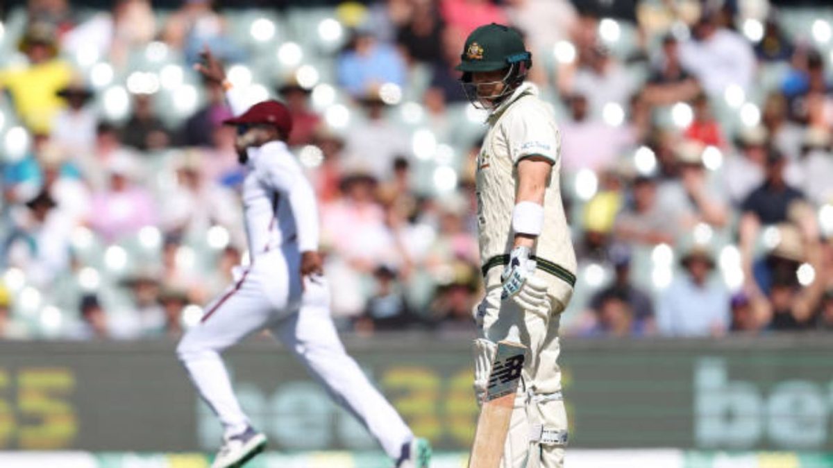 Watch: Shamar Joseph Cuts Short Steve Smith's 1st Outing As Test Opener