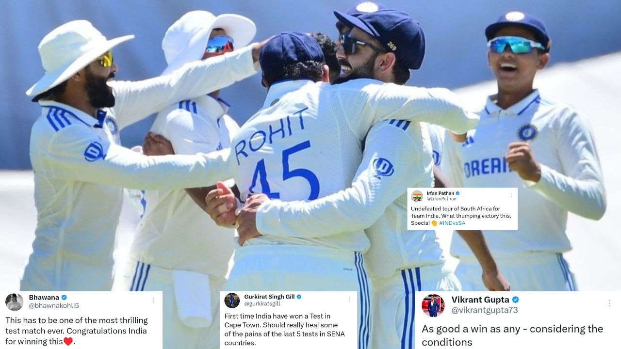 IND vs SA: "Phenomenal Win" - Twitter Erupts As India Register Historic ...