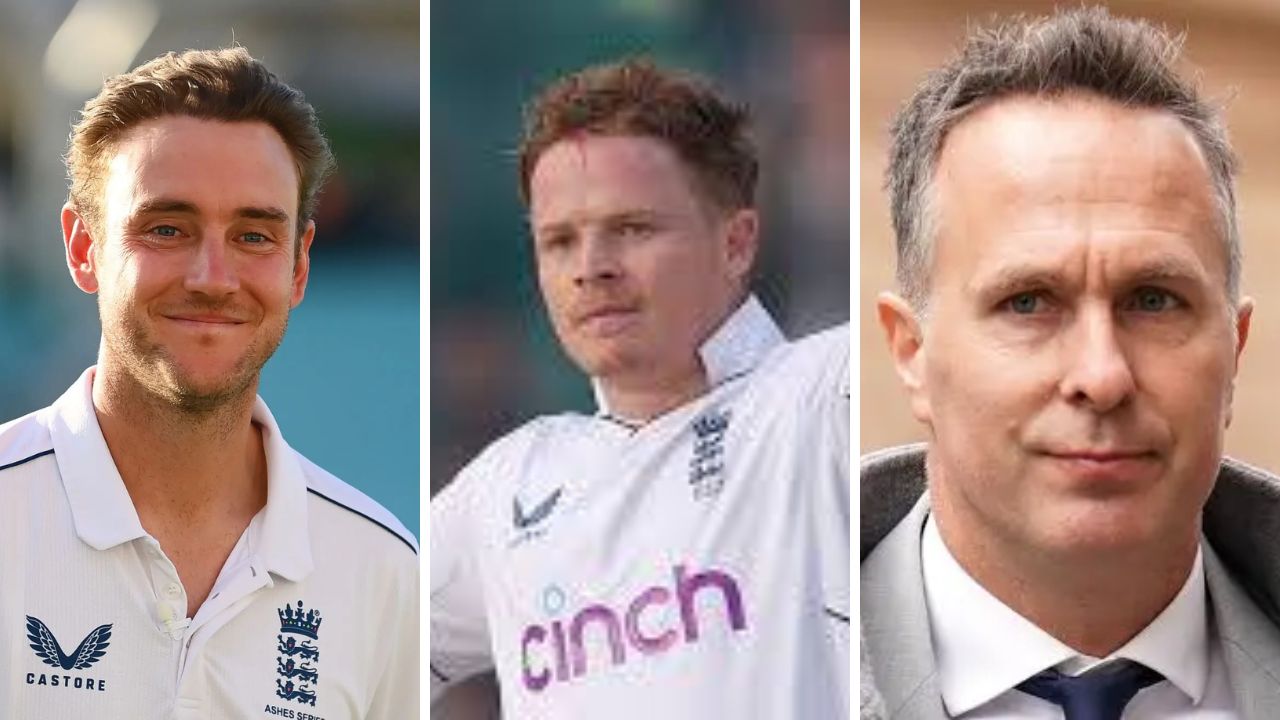 Stuart Broad, Michael Vaughan furious at DRS decision in a fresh Ollie ...