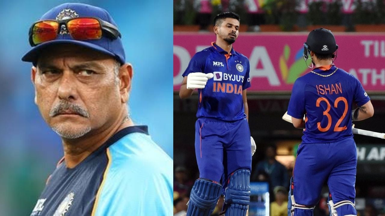 Ravi Shastri reacts with "past achievements" remark as Shreyas Iyer, Ishan Kishan lose BCCI ...