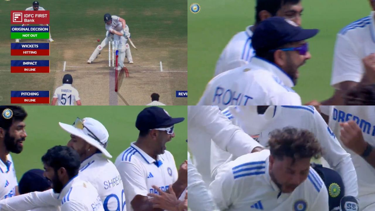 Watch: Animated Rohit Sharma roars in delight after Kuldeep Yadav ...