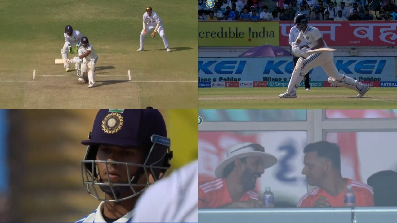 Watch: Yashasvi Jaiswal's outrageous reverse sweeps bring smile on ...