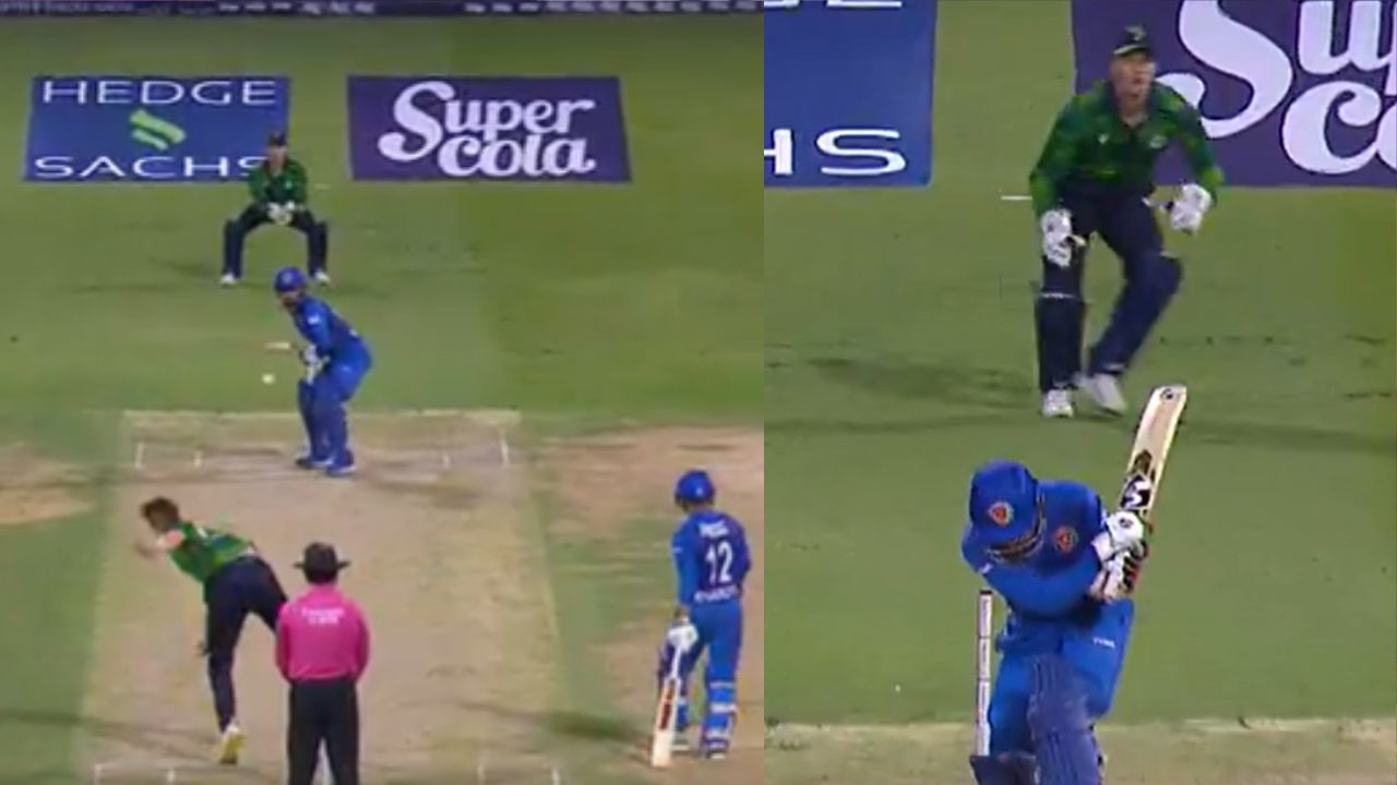 Watch: Rashid Khan's jaw-dropping no-look six vs Ireland leaves fans ...
