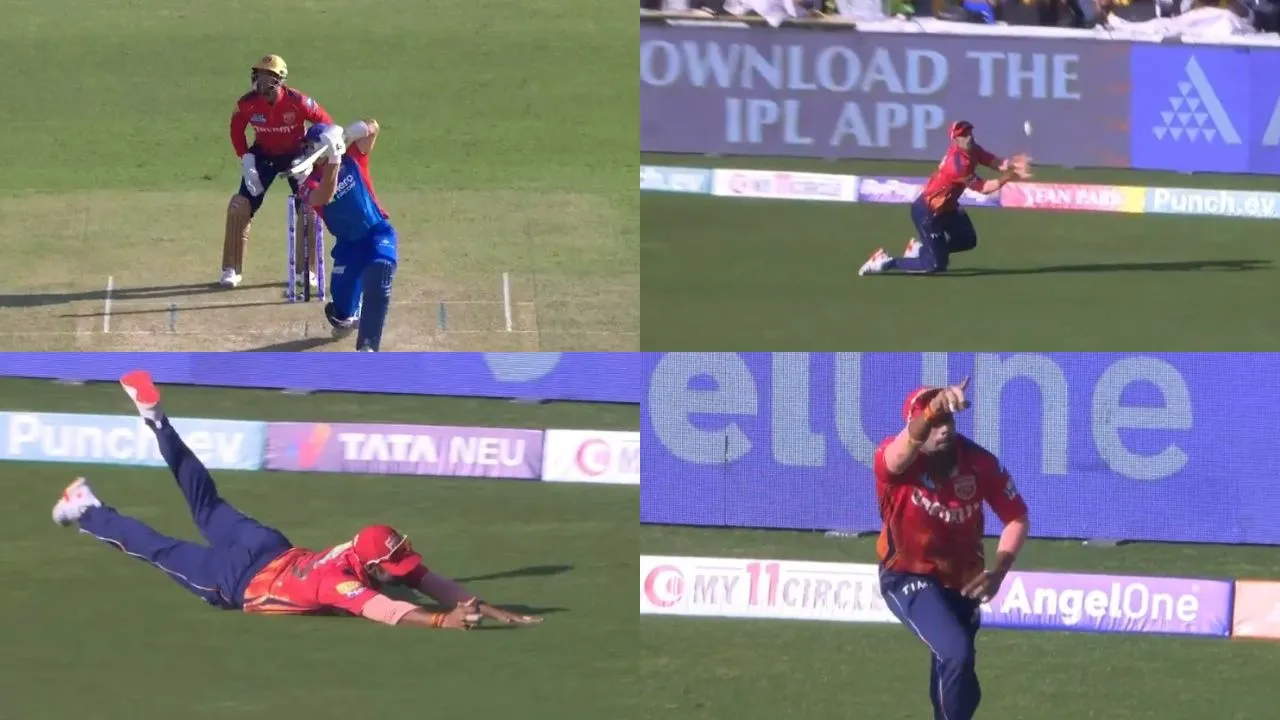 Watch: Shashank Singh takes excellent catch to dismiss Tristan Stubbs ...