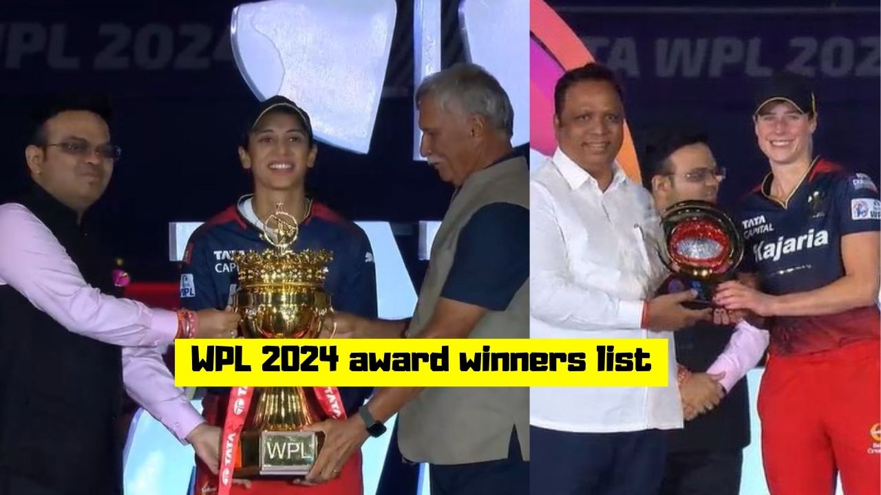 WPL 2024 award winners: Full list of prize winners after WPL final
